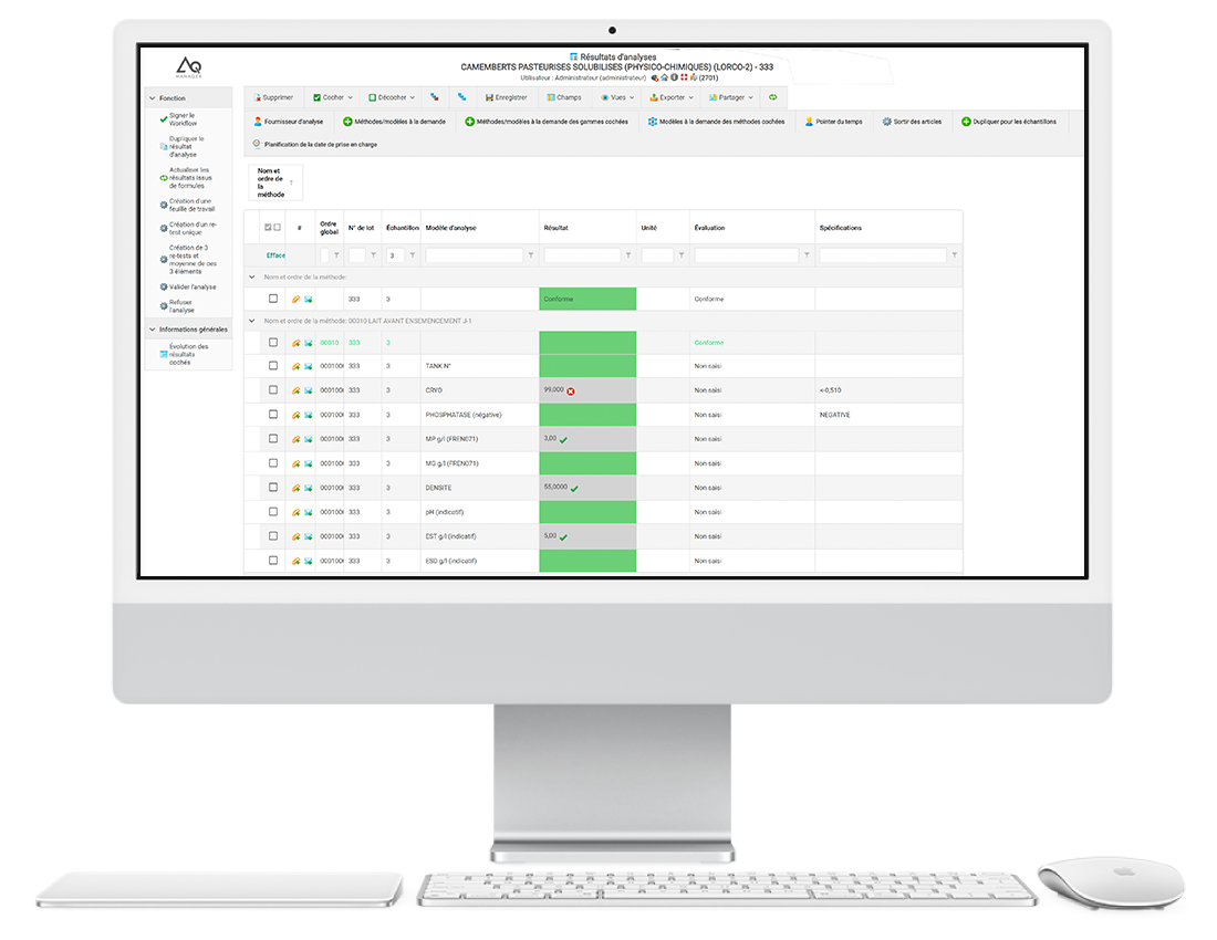 Results recording Software for Laboratory | Free Trial